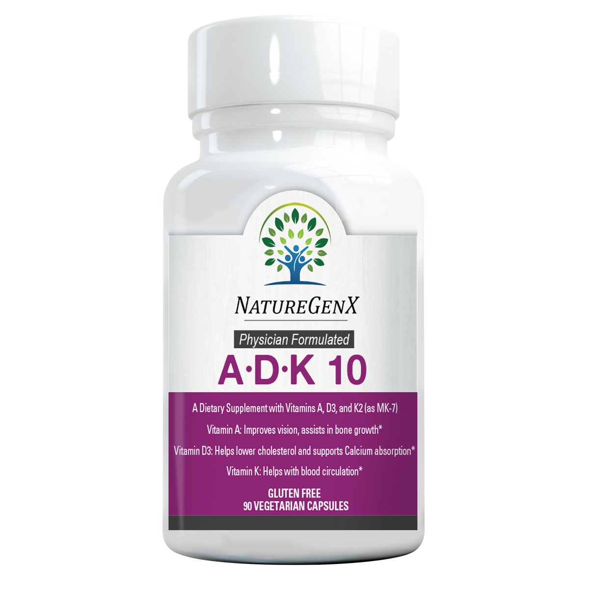 NatureGenX Vitamin ADK Supplement: High-Potency, Doctor Formulated for ...